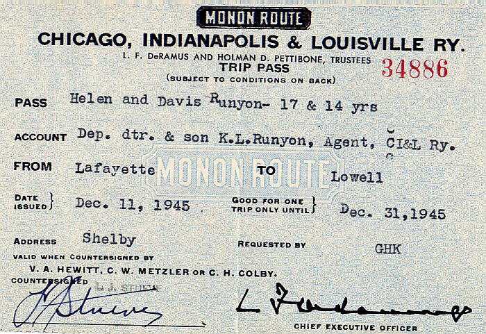 Monon Railroad Historical-Technical Society